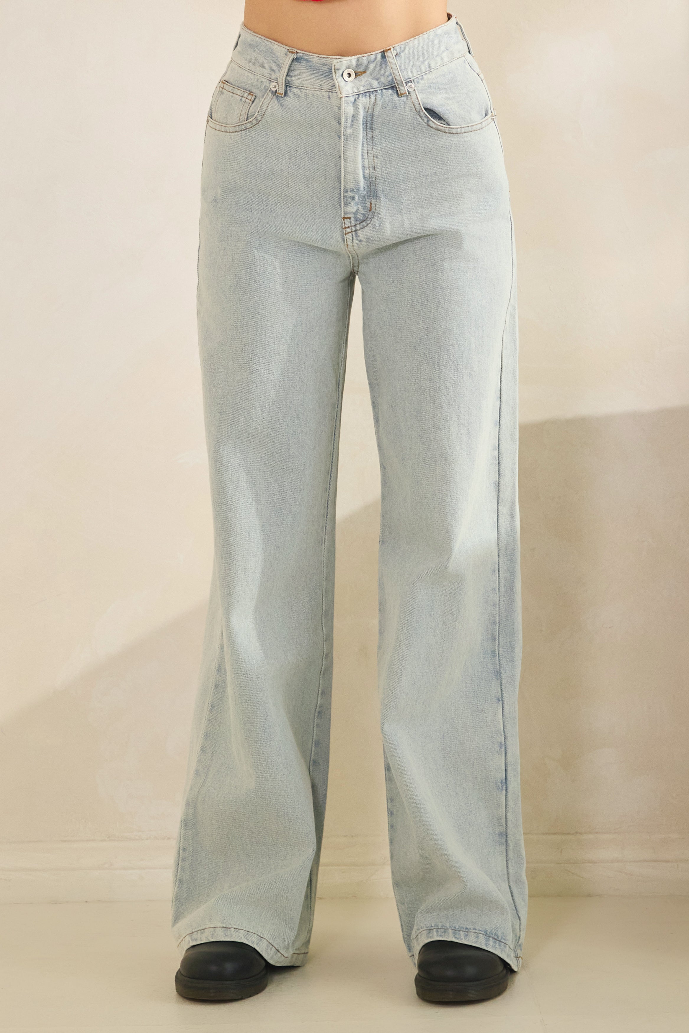 The Zone High Rise Wide Leg Jeans – BTTRMMT